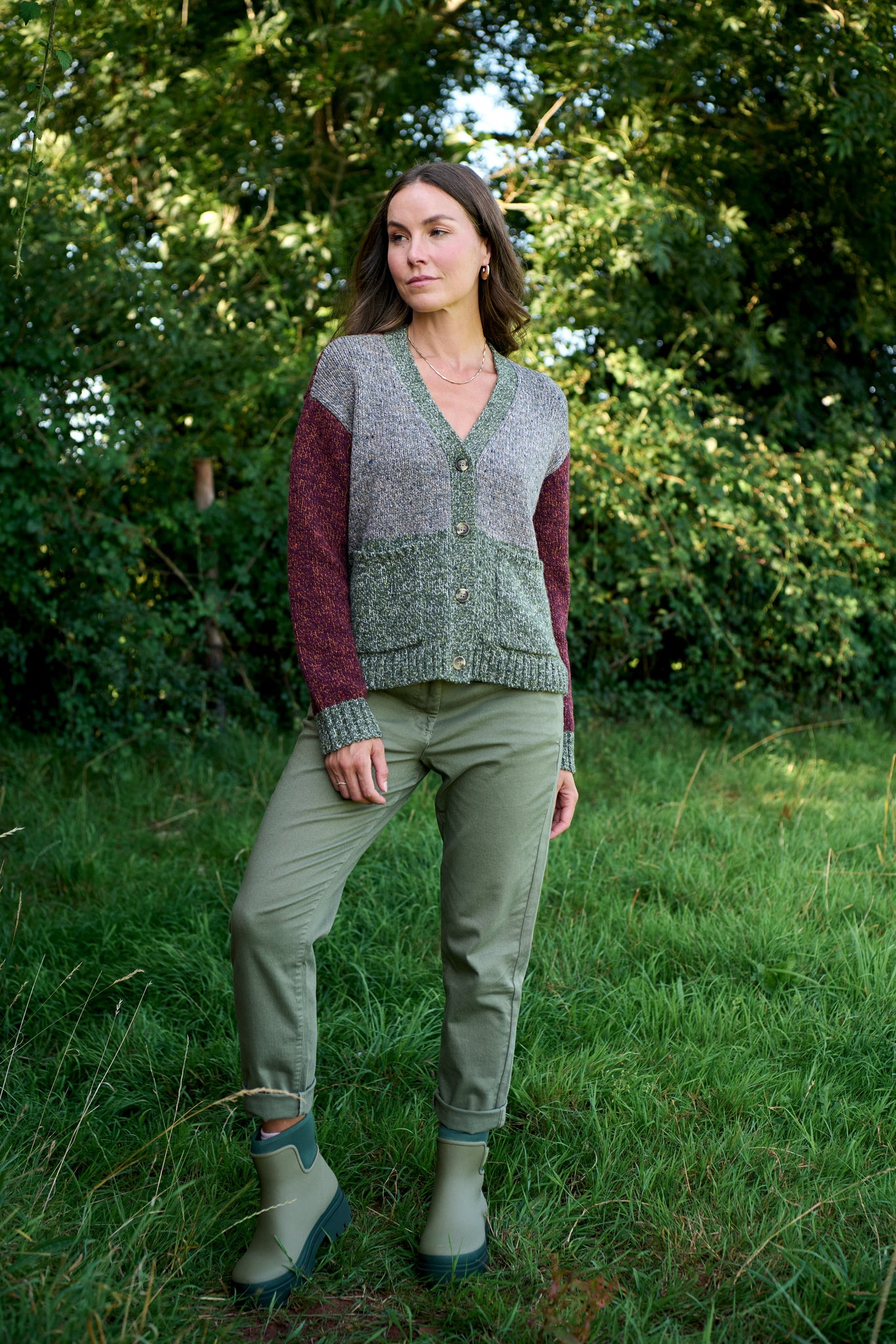 Tabby Textured Cardigan – Maxted Clothing