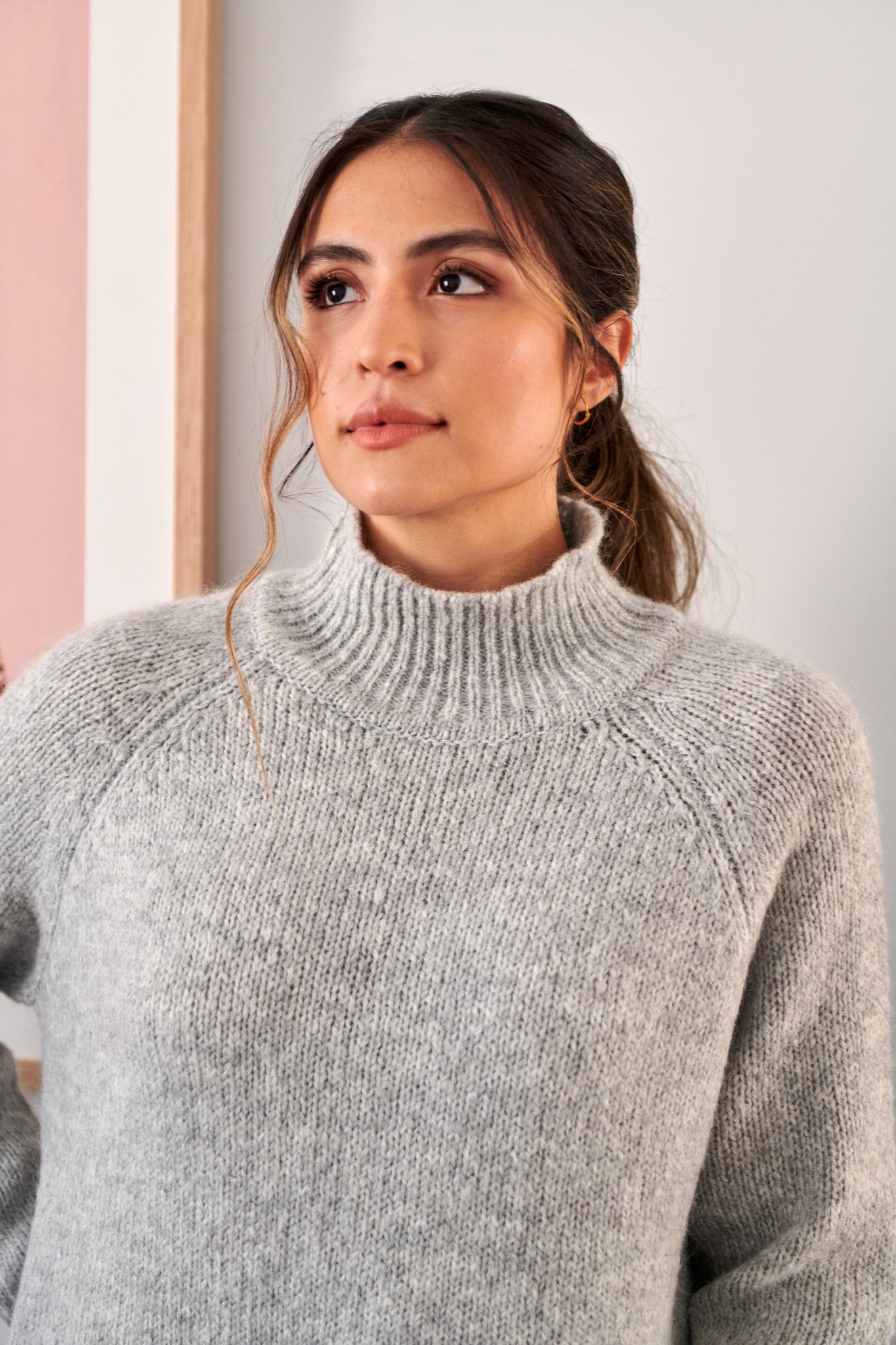 Silver Birch Sadie Mock Neck Pullover – Maxted Clothing