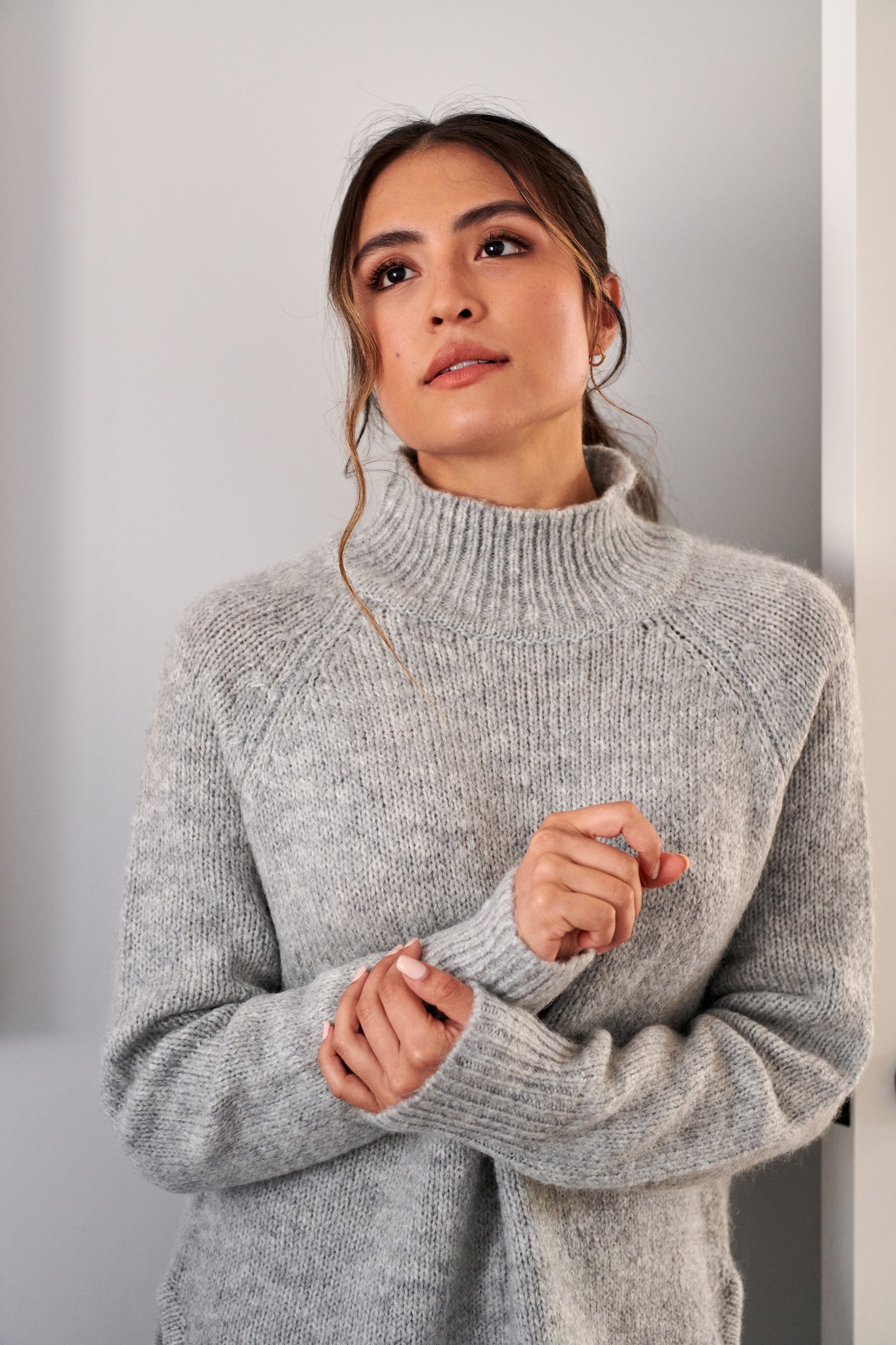 Silver Birch Sadie Mock Neck Pullover – Maxted Clothing